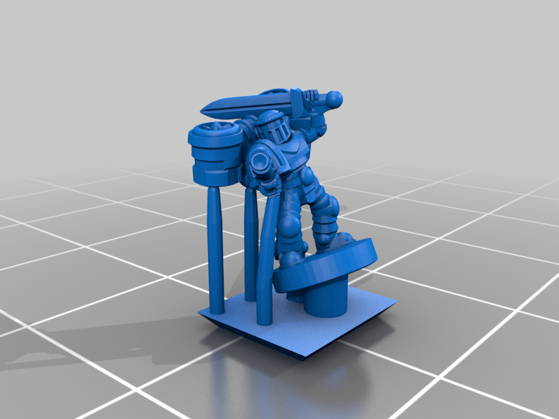 Free STL file Galactic Crusaders - Segmented Armour Troops - 6-8mm 🎨・3D ...