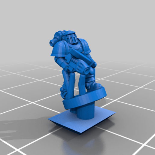 Download free STL file Galactic Crusaders - Segmented Armour Troops - 6 ...
