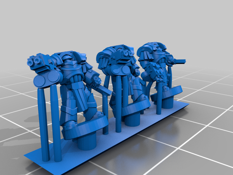 Free STL file Galactic Crusaders - Heavy Siege Armour - 6-8mm 🎨・3D ...