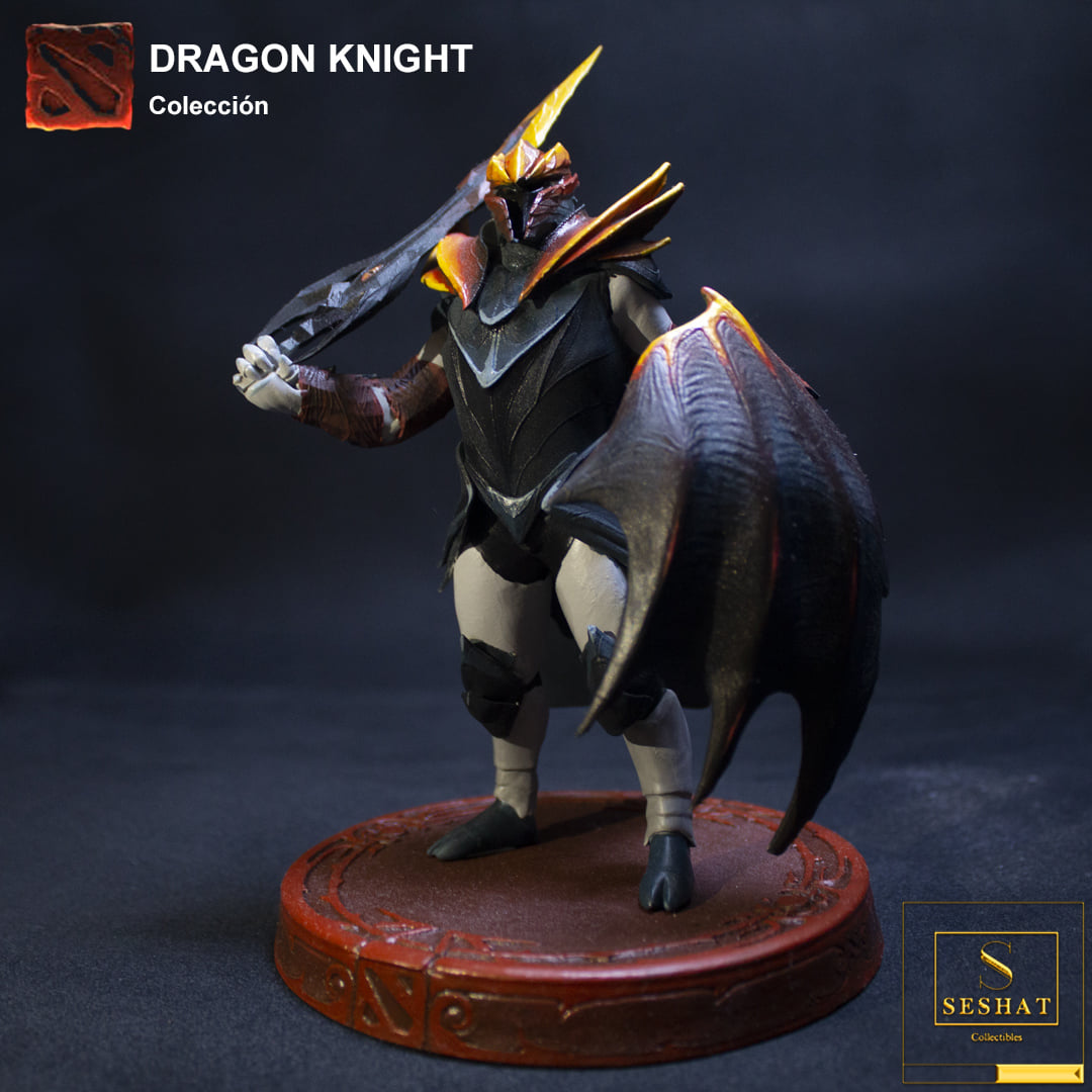 3D printable Dota 2 Dragon Knight • made with Photon Mono X・Cults