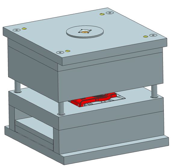 3D file 2-Plate Plastic Injection Molding Equipment・3D print design to ...