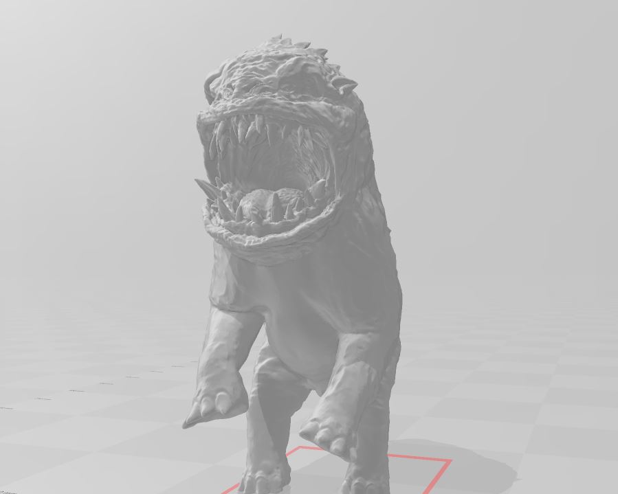 Free STL file GARGANTUAN BIG MOUTHED BEAST・3D printer model to download ...