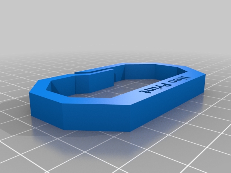 Free STL file Keychain・Object to download and to 3D print・Cults