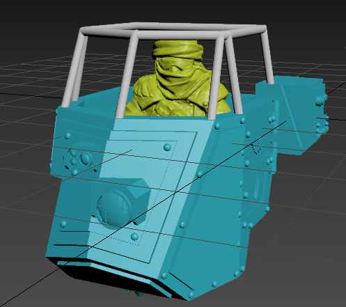 Free OBJ file Exposed Chicken Walker 🐔・3D printable design to download ...