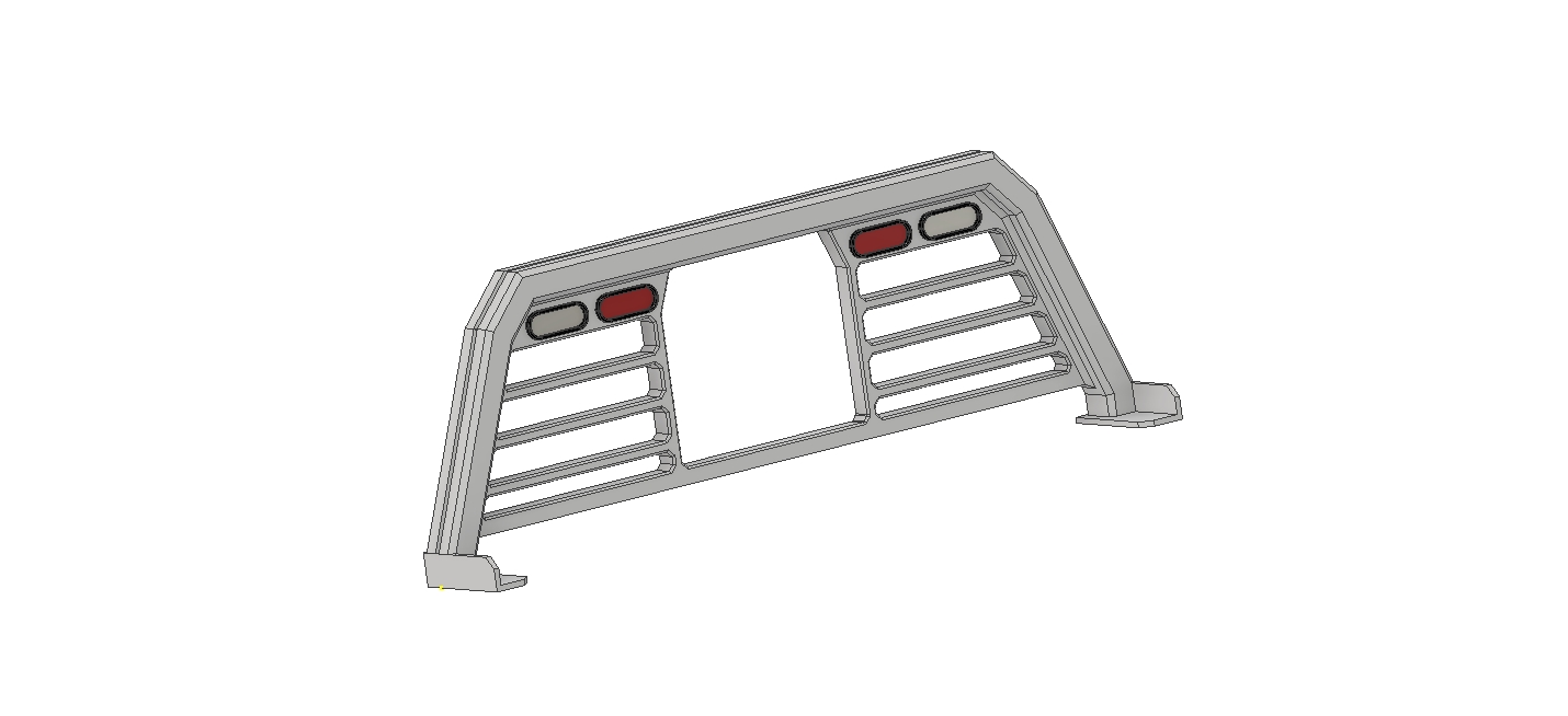STL file Headache Rack Pickup 1/24 scale・3D print design to download・Cults