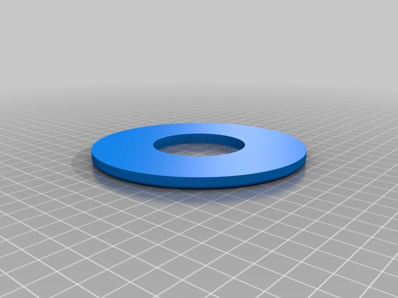 Free 3D file Pool Skimmer Adapter Plate 50mm・Object to download and to ...