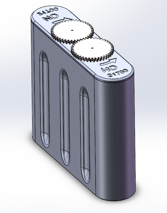 3D file BATTERY CASE 21700・3D printer design to download・Cults