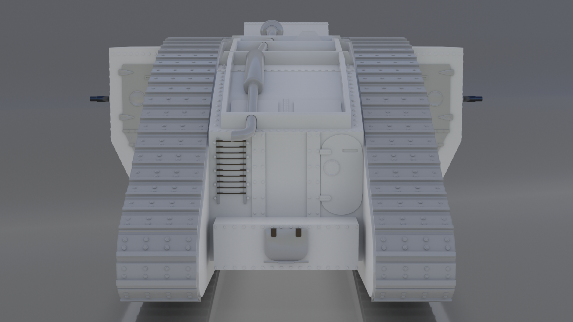 STL file TANQUE MARK IV MALE/FEMALE 1/35 old Version 👴・3D printing ...