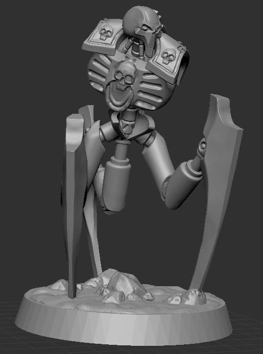 Fichier STL Set de conversion pour Obliterator Necromechanical 🎲・Modèle ...