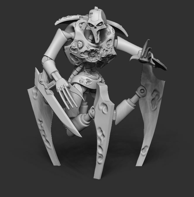 STL file Necromechanical Corrupted・3D print design to download・Cults
