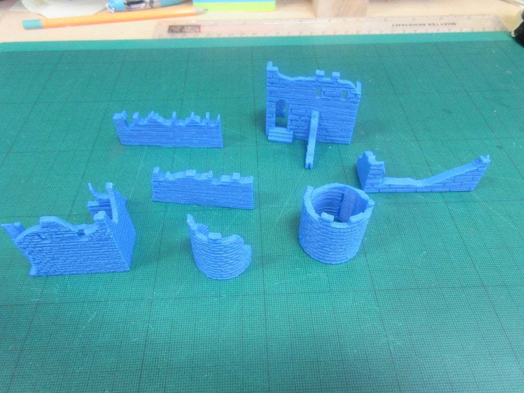 Free STL file Castle ruin 🏰・3D print design to download・Cults