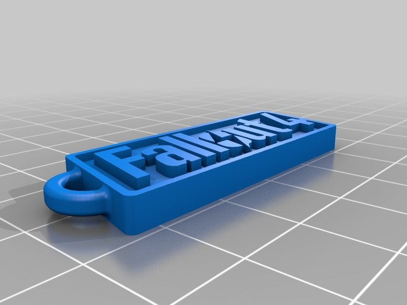 Free STL file Fallout 4 Key Fob・3D printer model to download・Cults