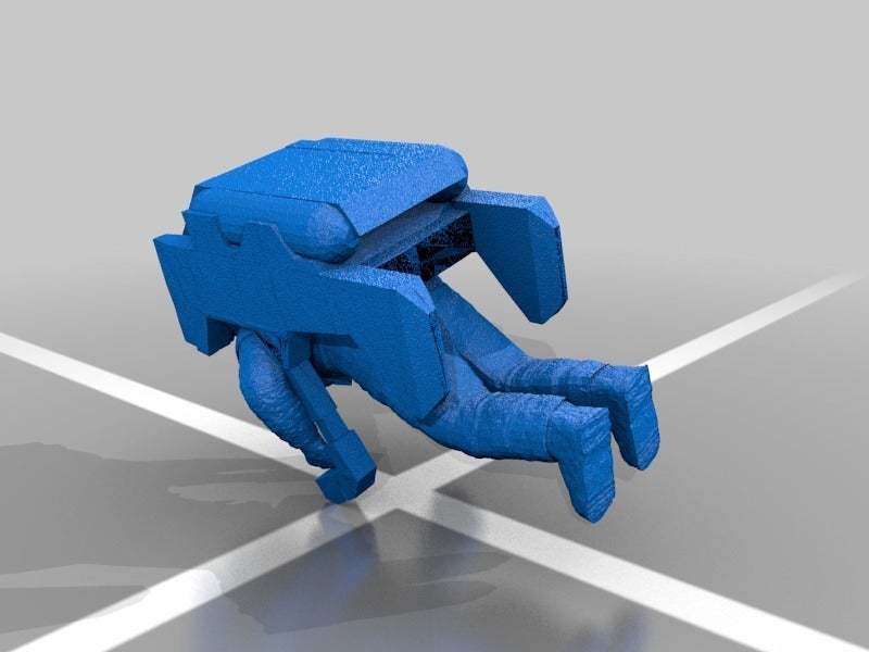 Free STL file EMU Extravehicular Mobility Unit Space walk suit・3D print ...
