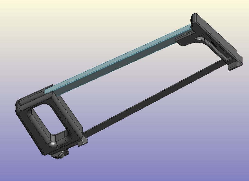 Free STL file Hacksaw 🧞‍♂️・Template to download and 3D print・Cults