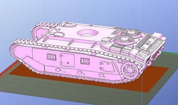 Free STL file ARL-44 1/56 scale 🎲・3D printable design to download・Cults