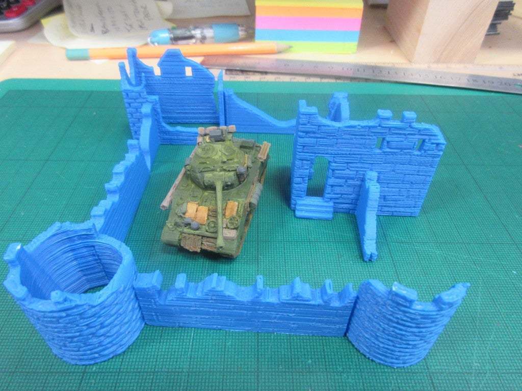 Free STL file Castle ruin 🏰・3D print design to download・Cults