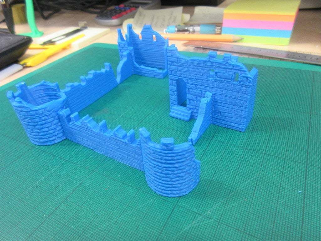 Free STL file Castle ruin 🏰・3D print design to download・Cults