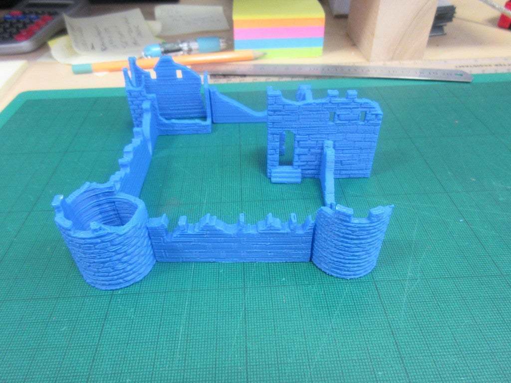 Free STL file Castle ruin 🏰・3D print design to download・Cults