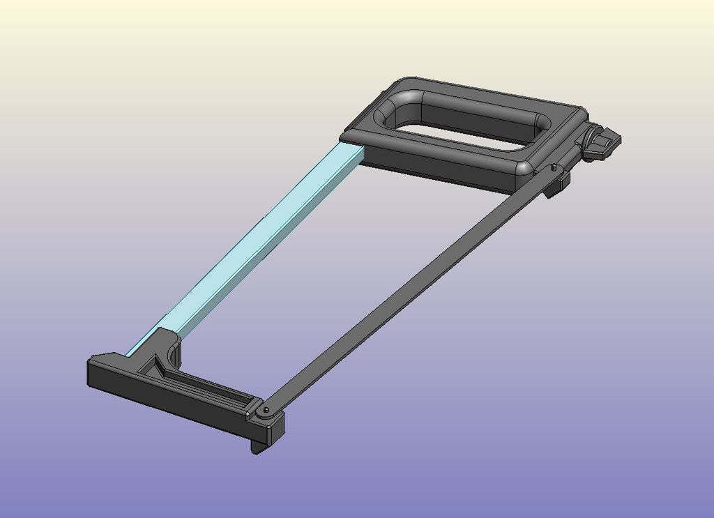 Free STL file Hacksaw・Template to download and 3D print・Cults