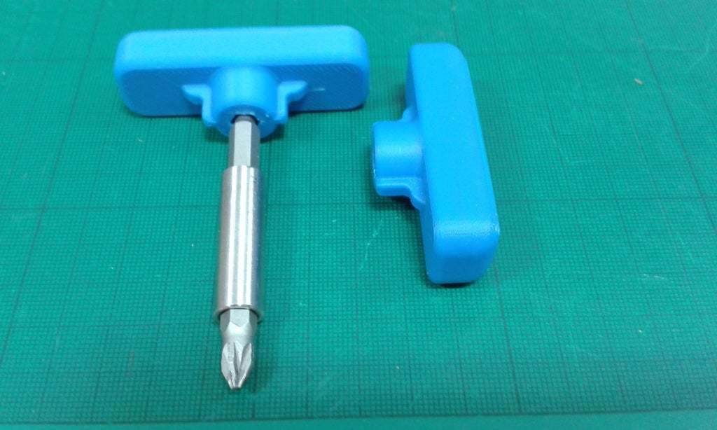 Free STL file T Handle screwdriver 🪛・3D print design to download・Cults