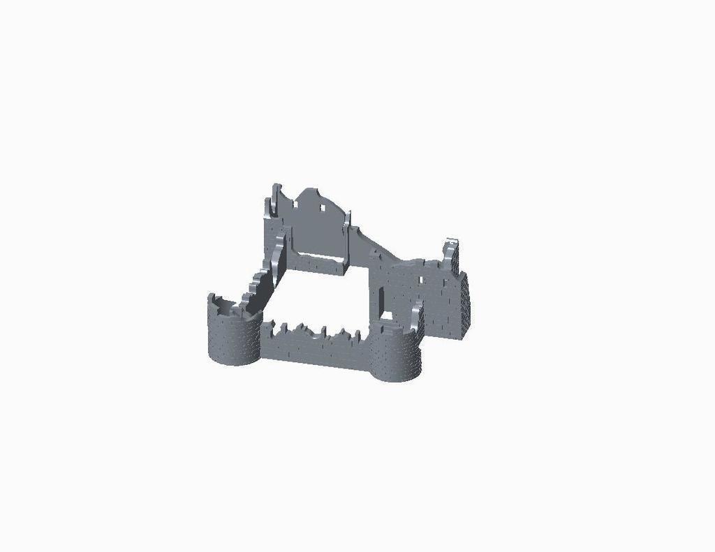 Free STL file Castle ruin 🏰・3D print design to download・Cults