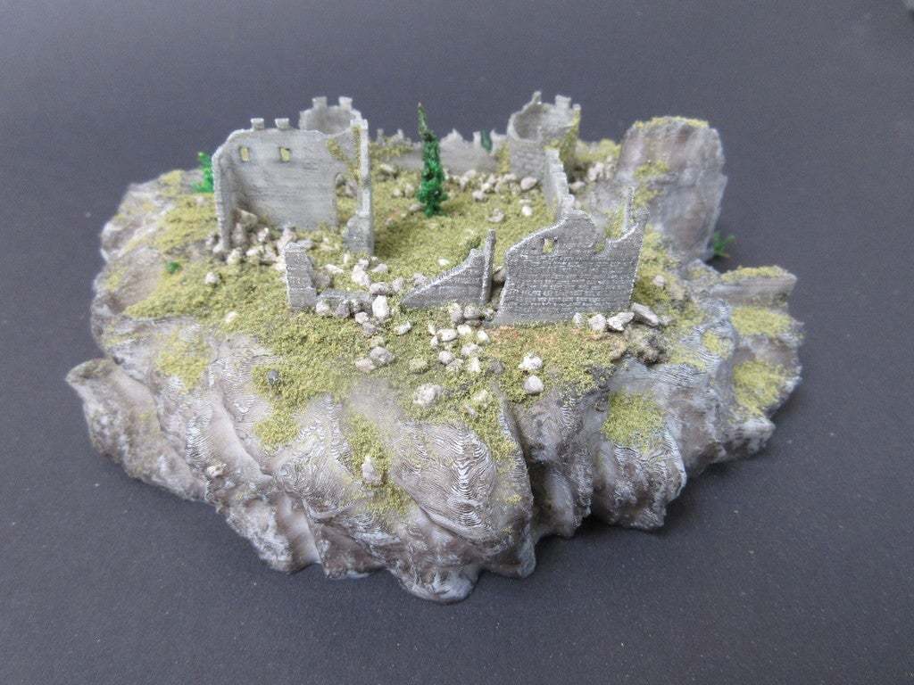 Free STL file Castle ruin 🏰・3D print design to download・Cults