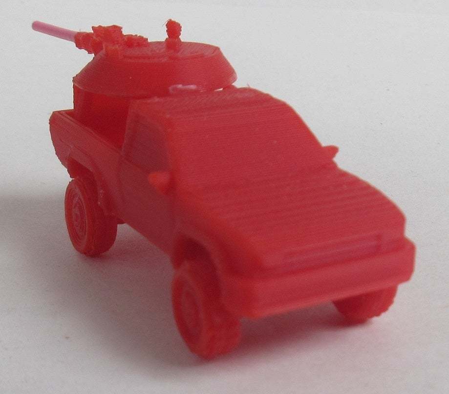 Free STL file Pick up truck/Technical 1/100 scale・3D print design to ...