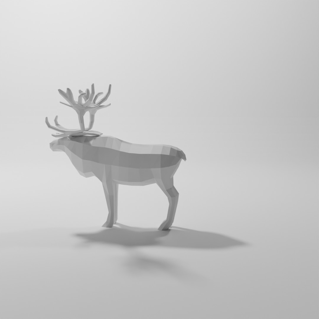 STL file Christmas reindeer・3D print model to download・Cults