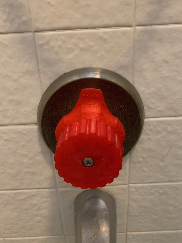 Free STL file Concentric Shower Knobs・3D printer design to download・Cults