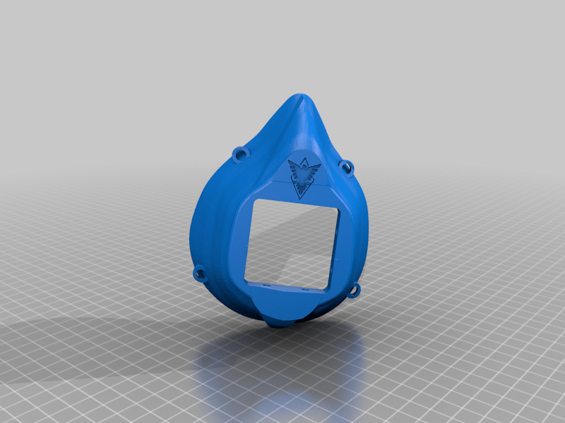 Free 3D file Mask with Filter Box・3D print object to download・Cults