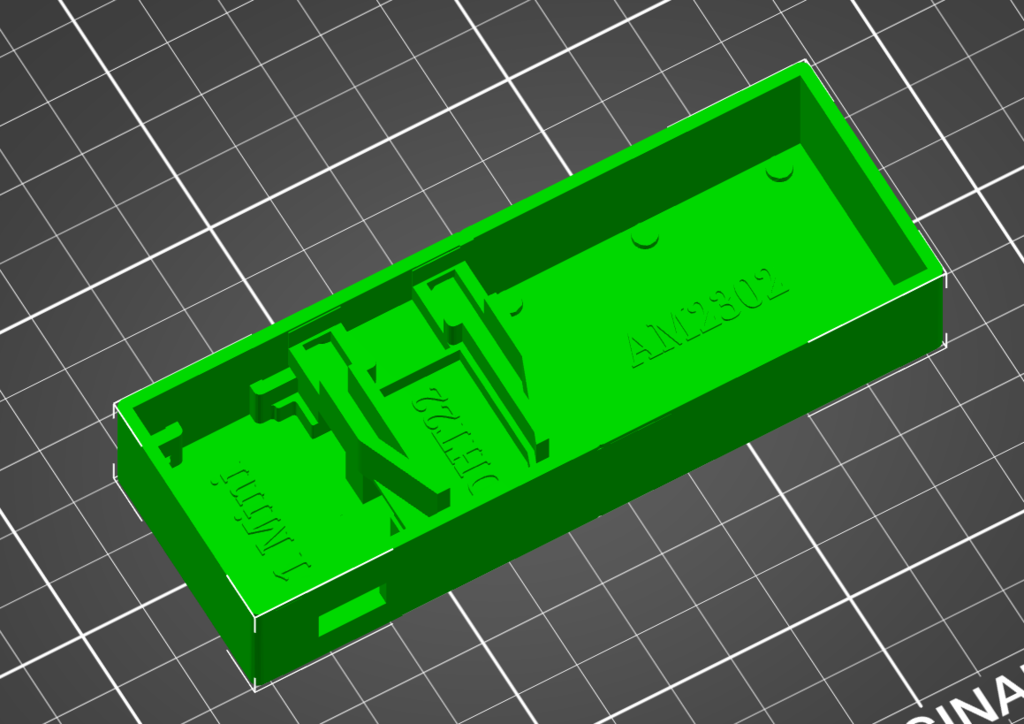 Free STL file ESP8266-D1mini-DHT22-HC-SR501 👽・3D printable object to ...