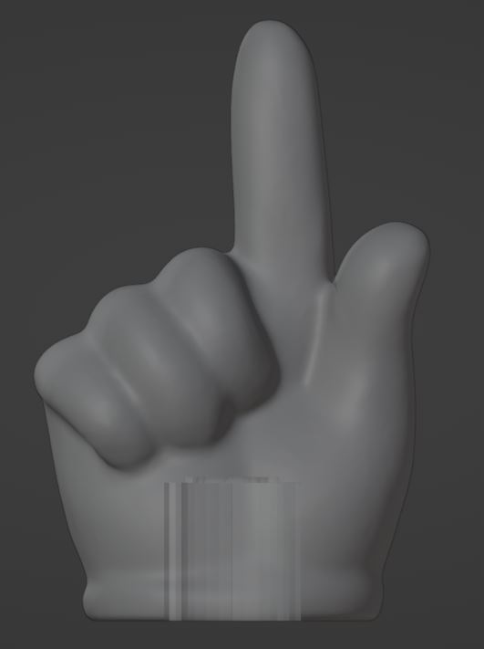 STL file Pointer Finger・Model to download and 3D print・Cults