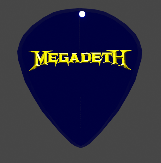STL file Megadeth Pick・3D print design to download・Cults