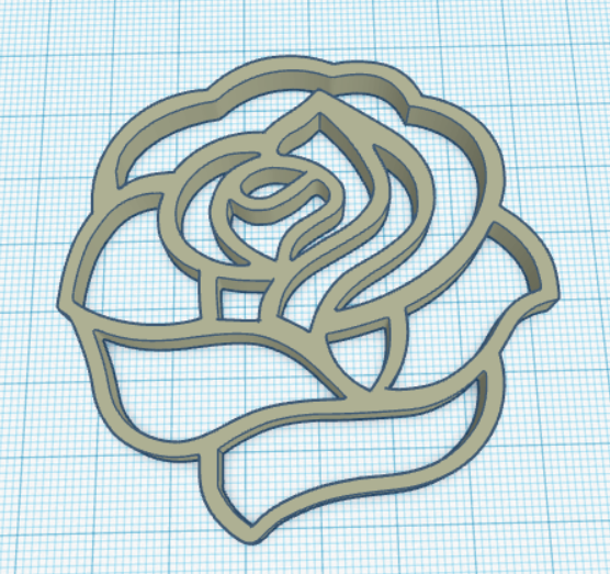 STL file Cookie cutter rose・3D printable model to download・Cults