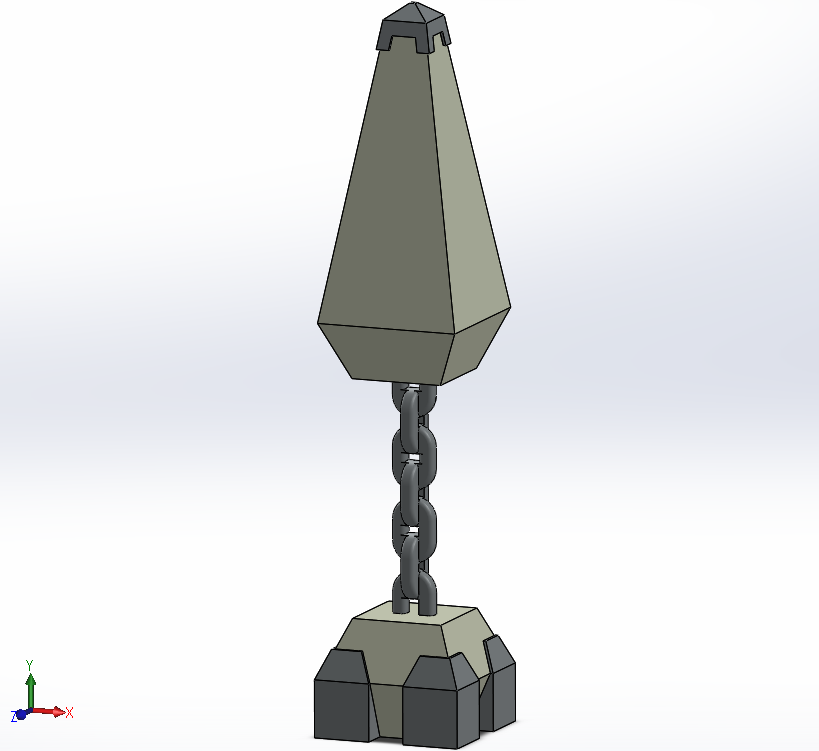 Fichier STL gratuit obélisque flottant 🏛️・Modèle pour impression 3D à ...