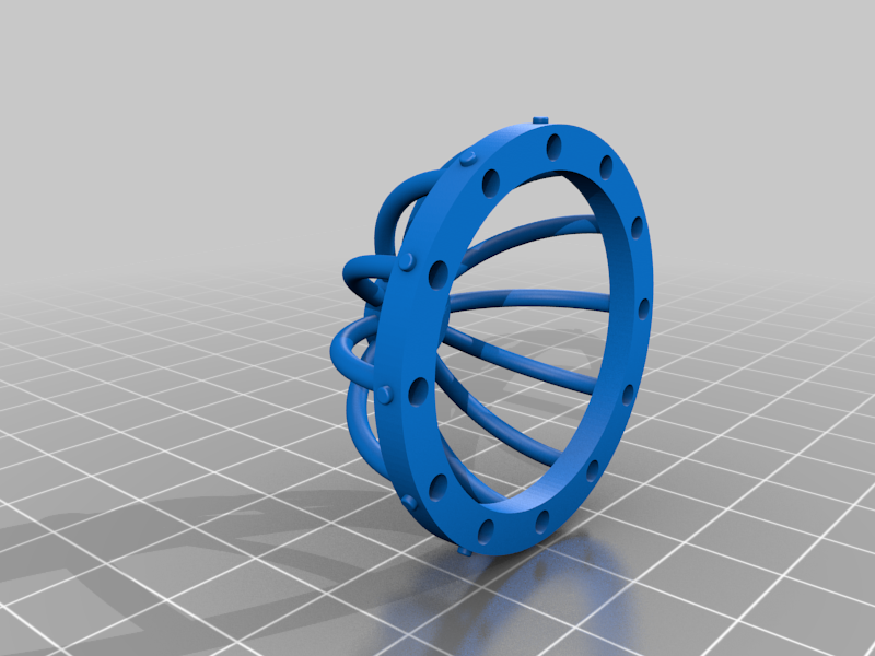 Free STL file Round Cages collection for tabletop games 🎲・3D print ...