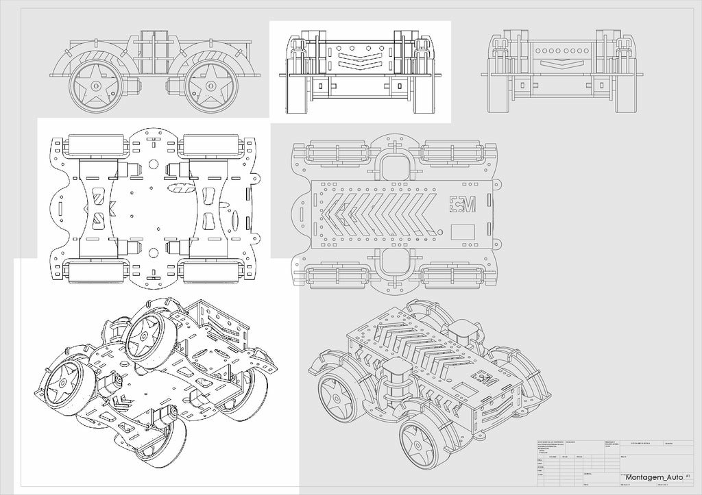 Free DWG file Car MDF Arduino Mega 2560・Template to download and 3D ...