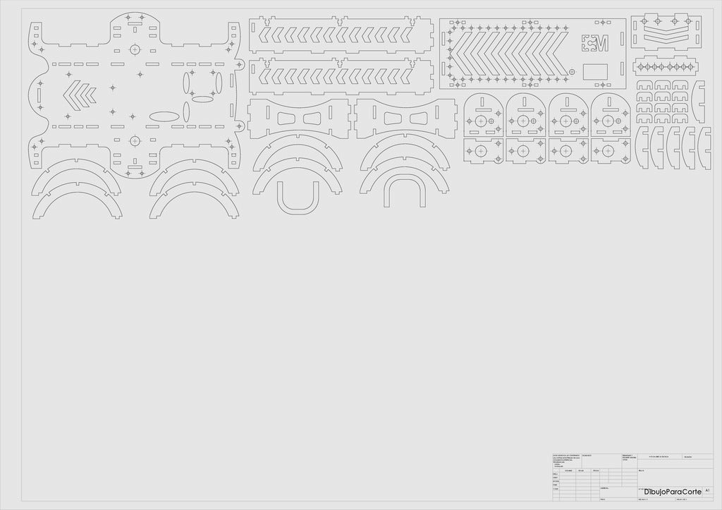 Free DWG file Car MDF Arduino Mega 2560・Template to download and 3D ...