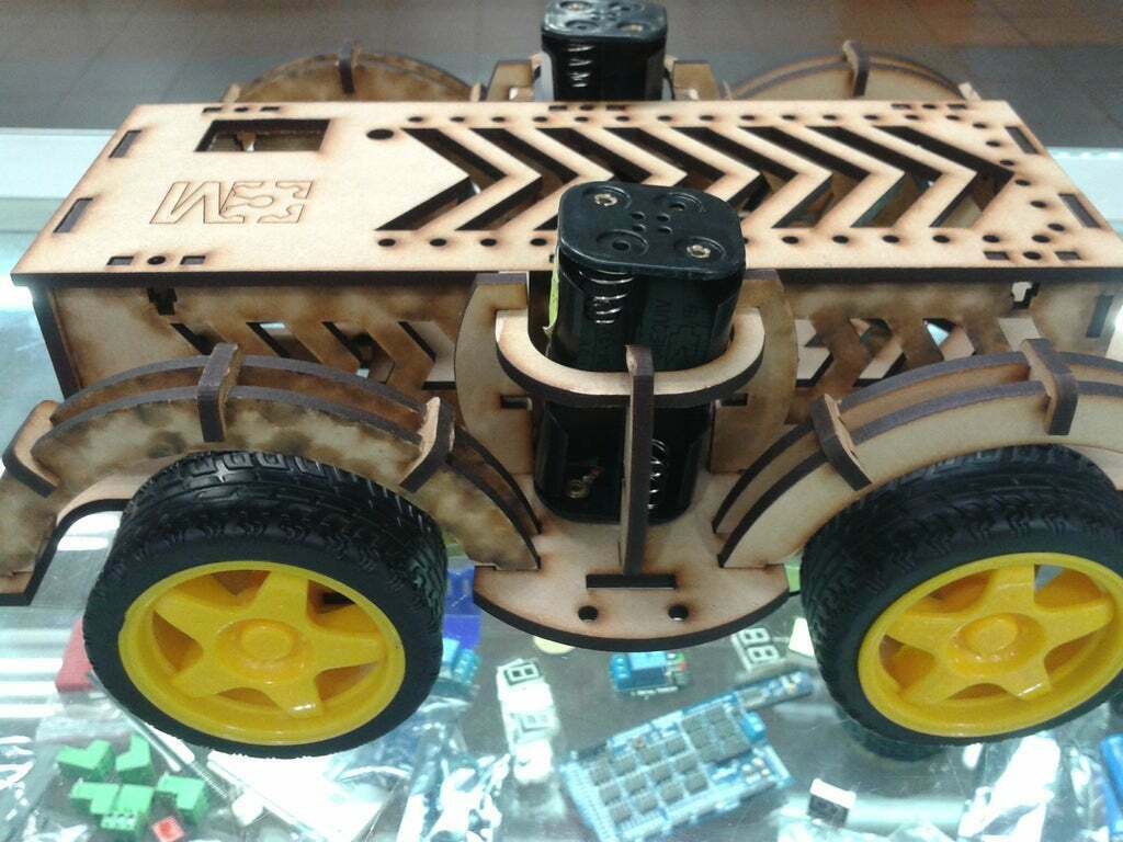 Free DWG file Car MDF Arduino Mega 2560・Template to download and 3D ...