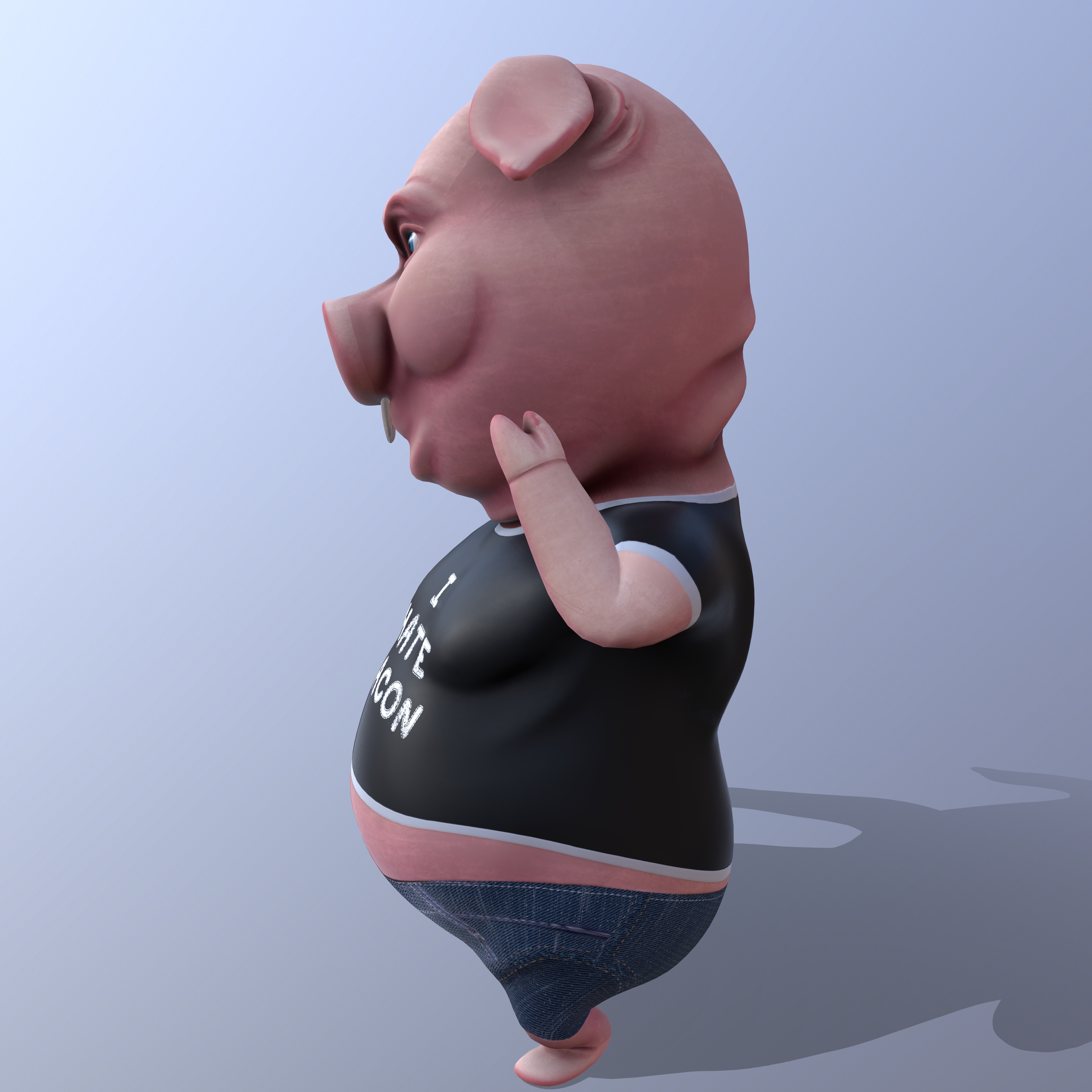Файл 3D Miggy - 3D Print Model 🐖・Модель 3D-принтера для загрузки・Cults