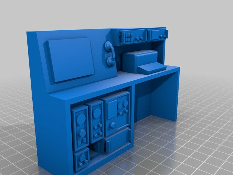 Free STL file Radio Communications Table・3D printer design to download ...
