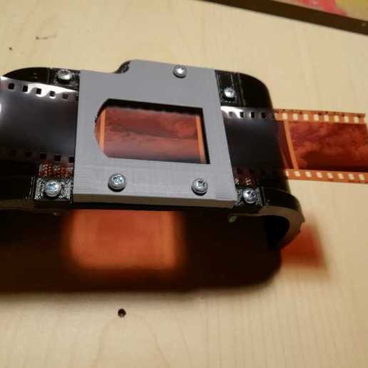Download free STL file ULTIMATE 35mm film scanner | film holder • 3D ...