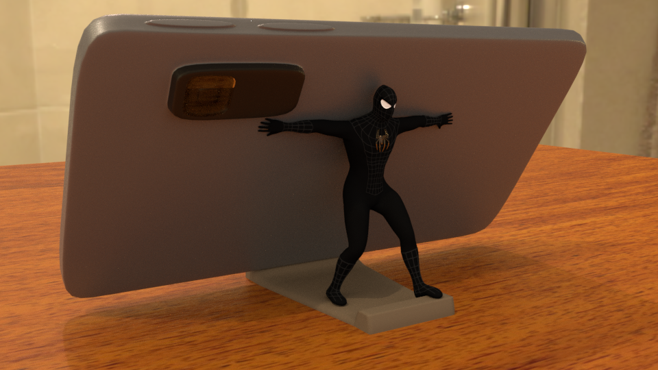 STL file Spider-Man Cellular Base・3D print object to download・Cults