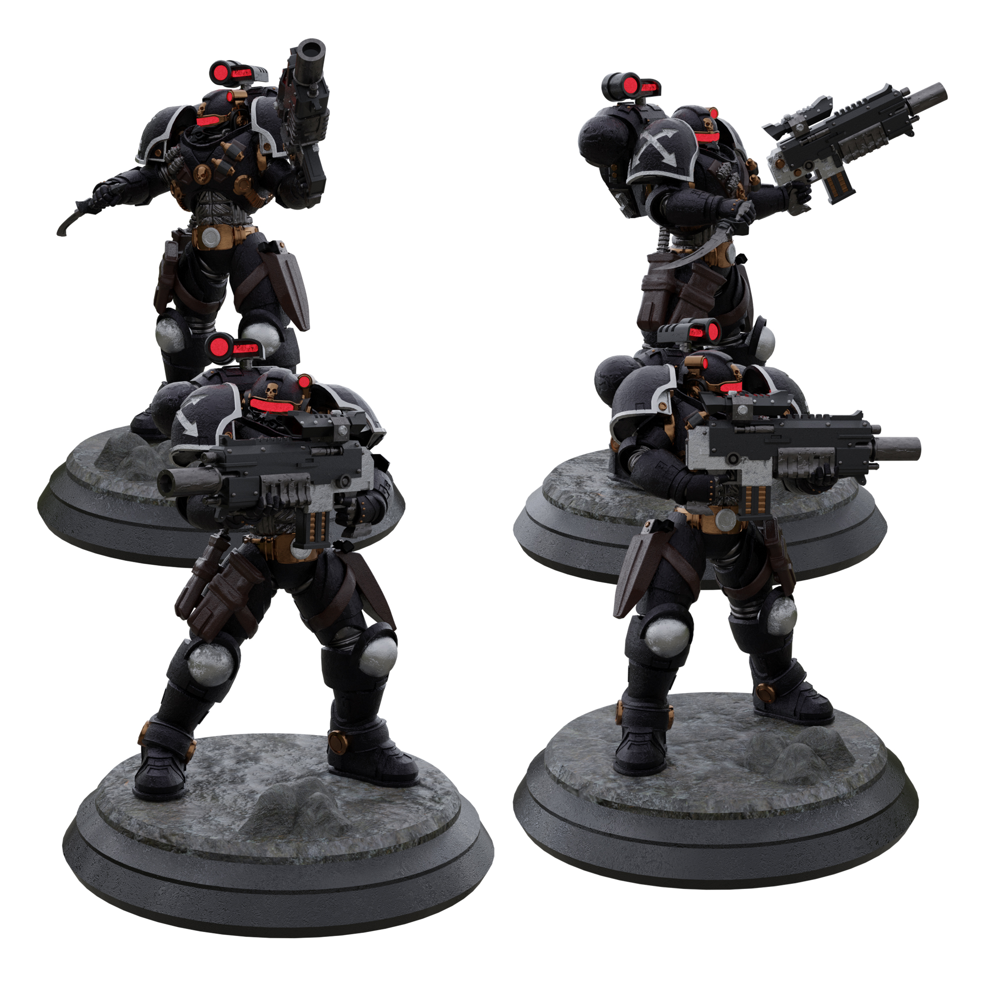 3D file Umbral Rage Magpies - Shadow Stalkers (Recon) 🎲・3D print model ...