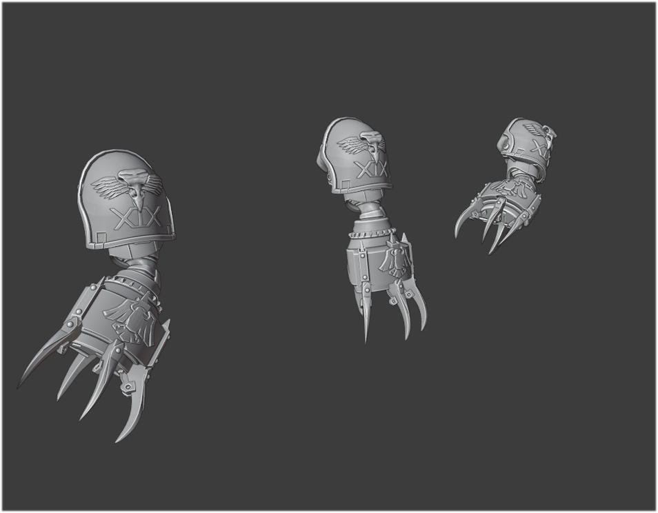 STL file Broody Magpie Special Canopener (Ebon Claws V2)・3D printing ...