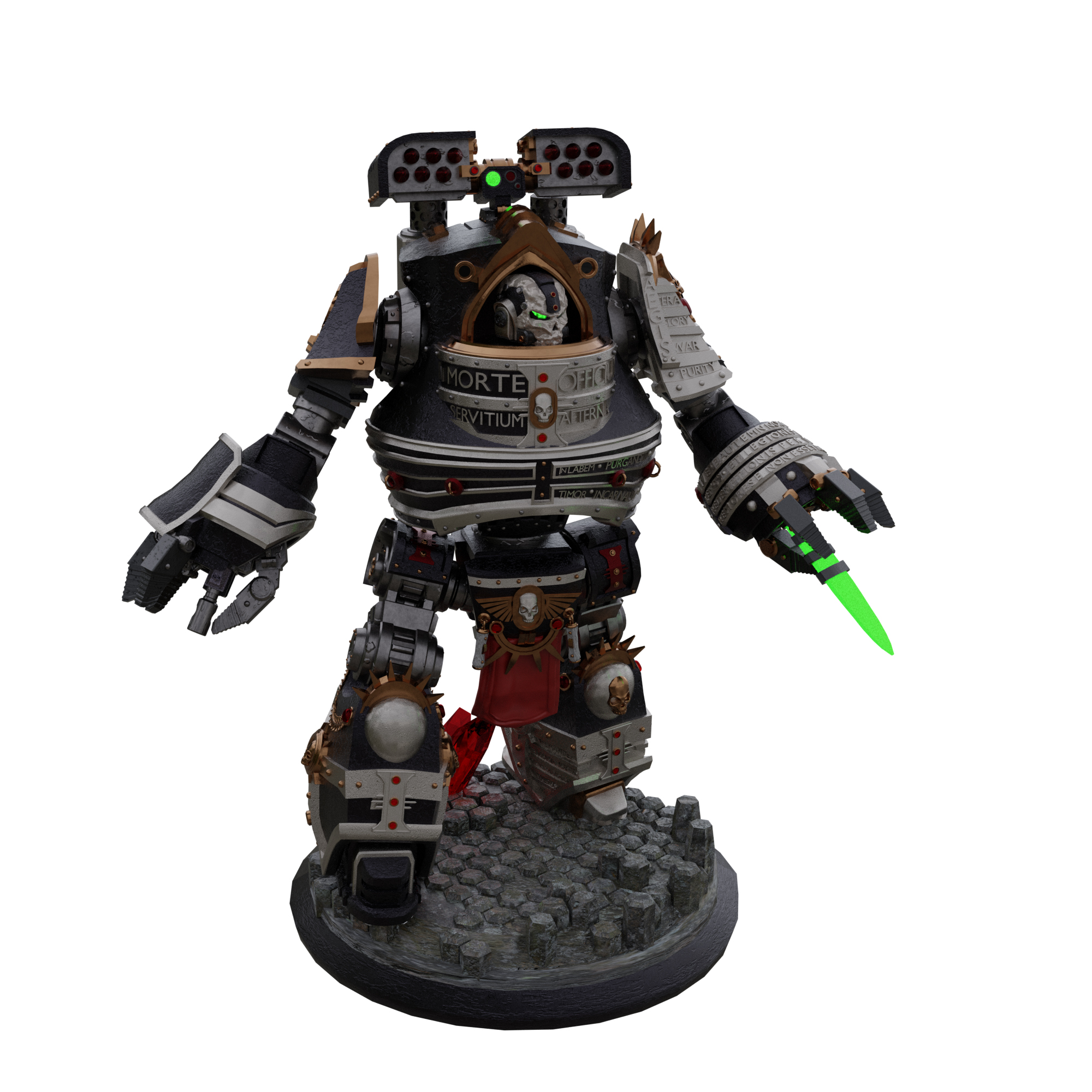 3D file The Shadow of the Watch - Relic Dreadnought (Presupported)・3D ...