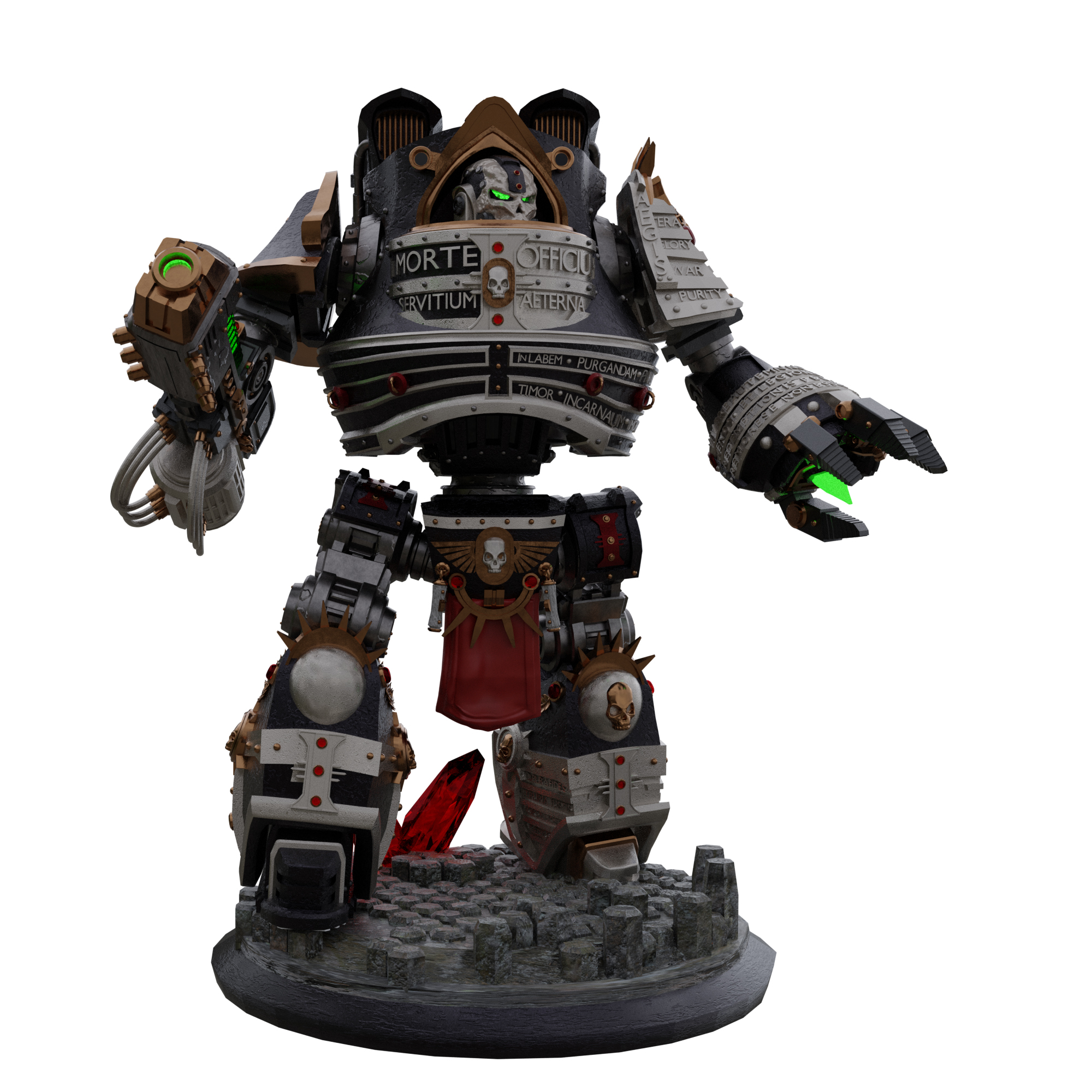 3D file The Shadow of the Watch - Relic Dreadnought (Presupported)・3D ...