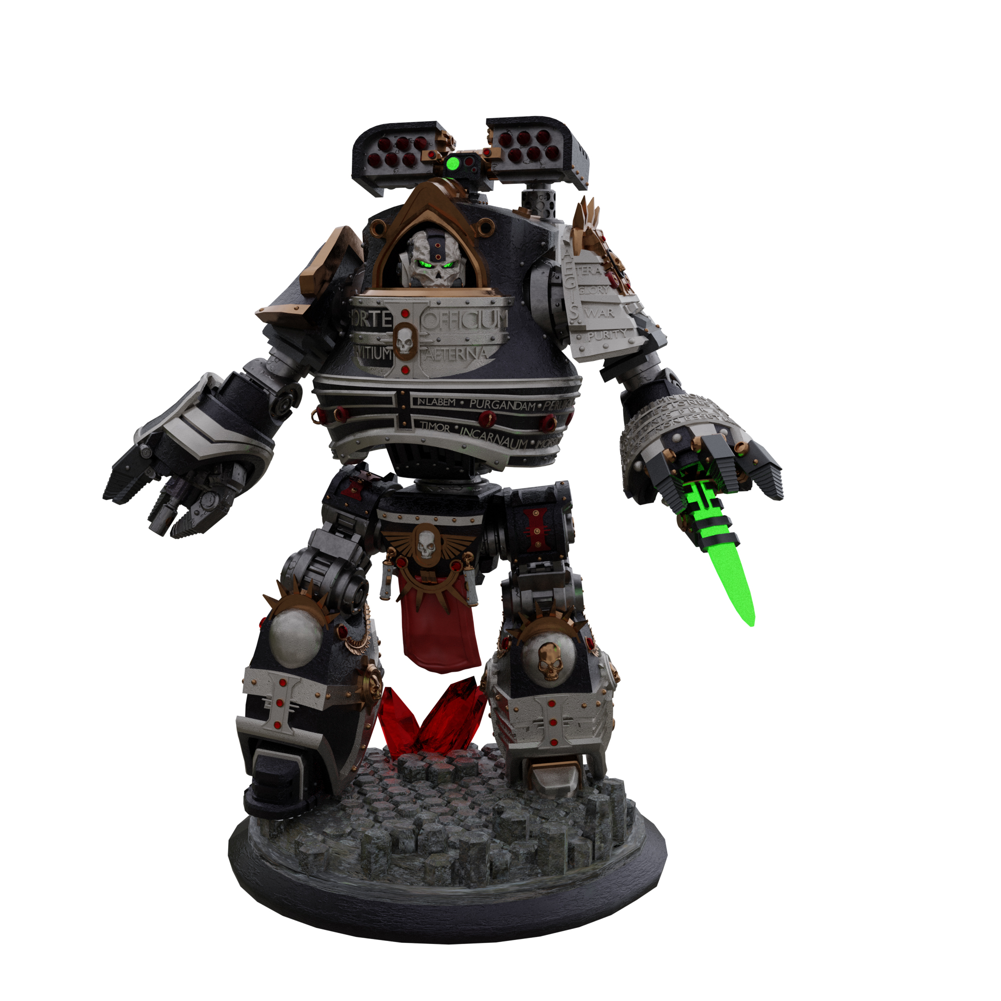 3D file The Shadow of the Watch - Relic Dreadnought (Presupported) ⌚・3D ...