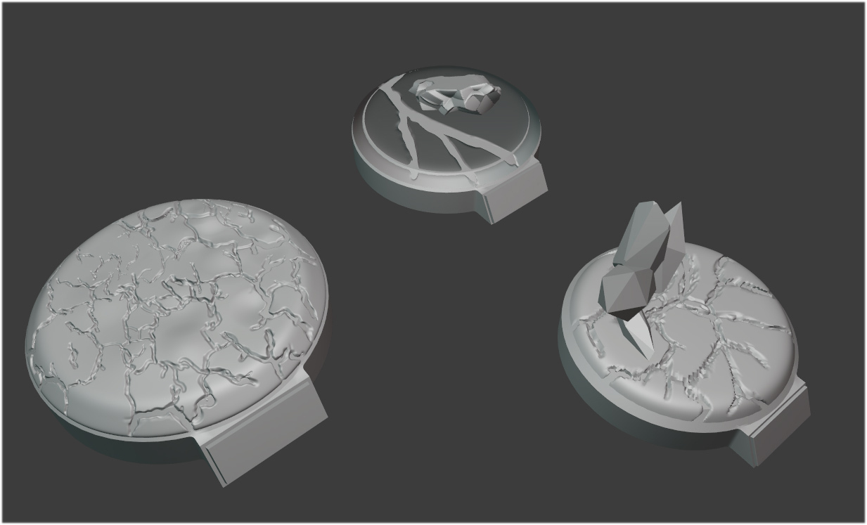 Free STL file Lava Bases.・3D print model to download・Cults