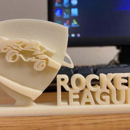Download free STL file Rocket League Logo • 3D printer object ・ Cults